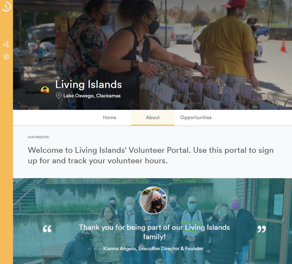 Volunteers – Living Islands